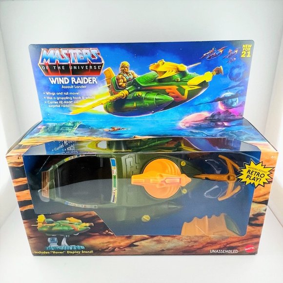 Mattel | Toys | Masters Of The Universe Wind Raider Vehicle | Poshmark